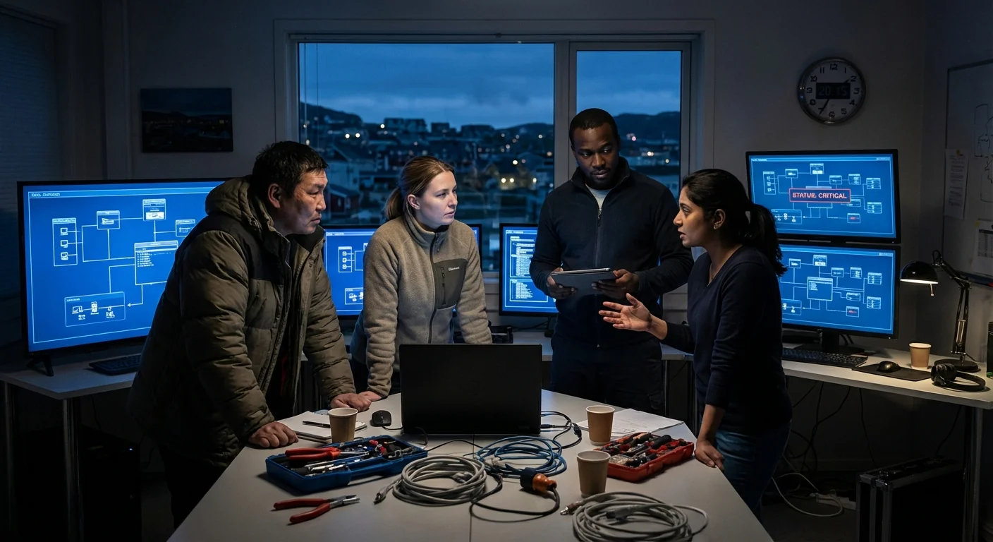 Nuuk’s Power Outage: Accident Amid Rumors and Winds – Edvigo