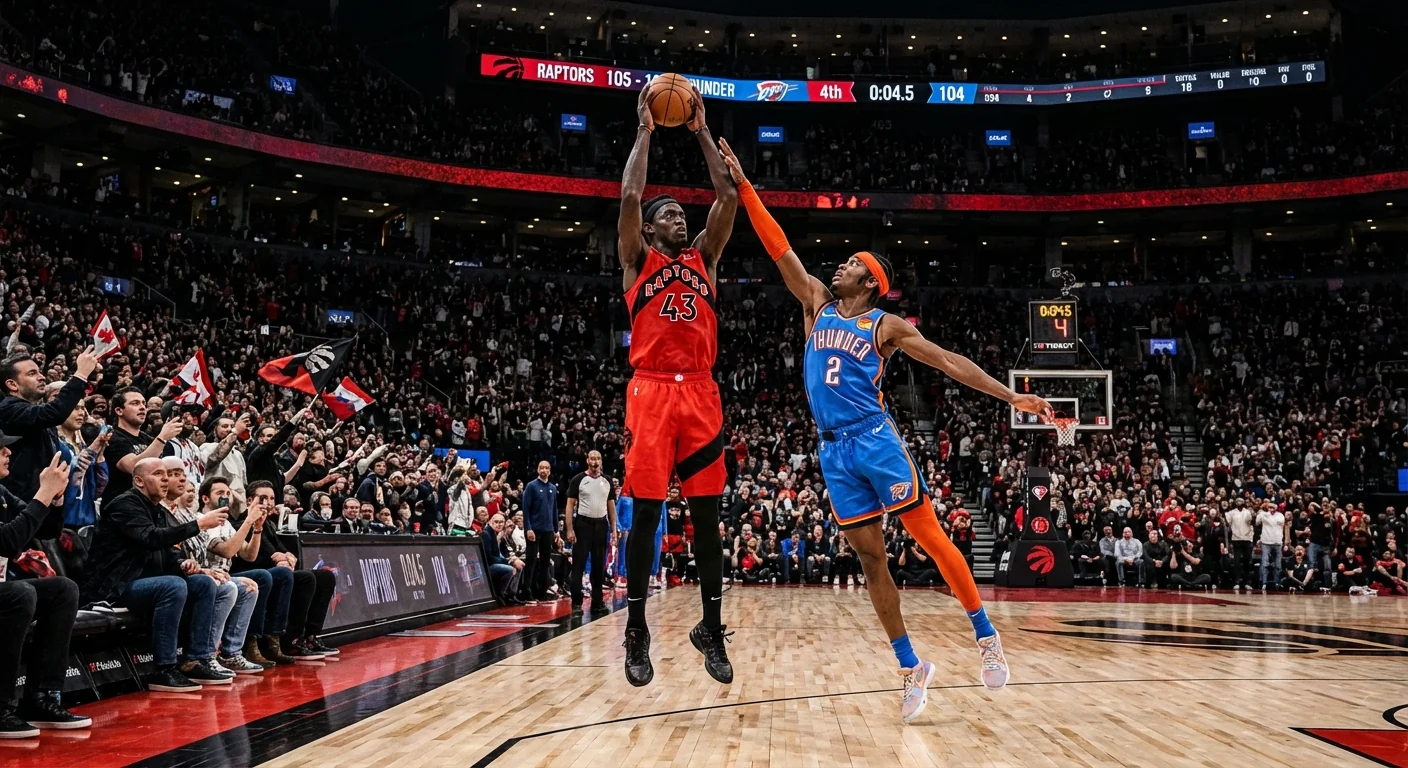 Raptors Edge Thunder, Hand OKC Second Home Loss – Edvigo
